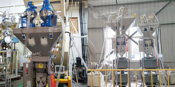 Compounding Mixer Gravimetric Blender Dosing And Blending Granular Raw Materials