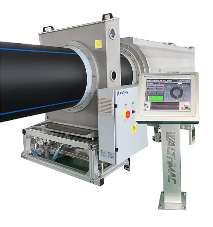 CE Ultrasonic Pipe Wall Thickness Measuring Instrument Gauging Plastic Pipe