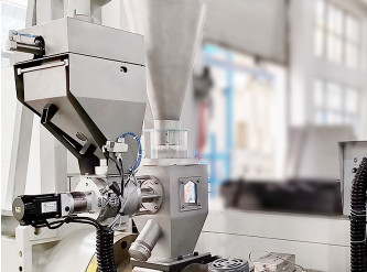 Granules Dosage Form Side Feeder Feeding Color Masterbatch Additive