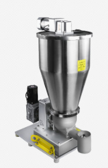 Light Grey Powder Feeder Machine Powdery Masterbatch Feeder High Precision