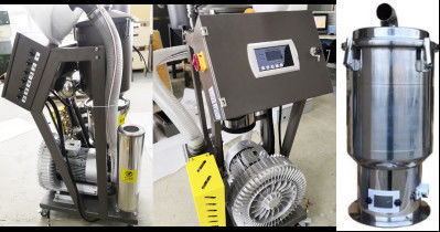 Plastic Resin Conveying Vacuum Hopper Loader For Plastic Pellets