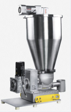 Light Grey Powder Feeder Machine Powdery Masterbatch Feeder High Precision
