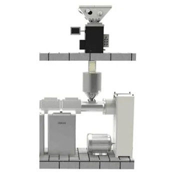 Four Components Raw Materials Gravimetric Blender Dosing And Mixing System