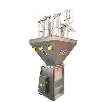 Plastic Blender Gravimetric Doser Weigh Scale Four Types Raw Material Mixer