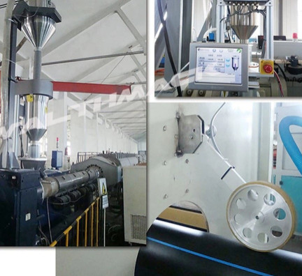 Automatic Gravimetric Dosing Feeder For PE Plastic Pellet Extruder Feeding