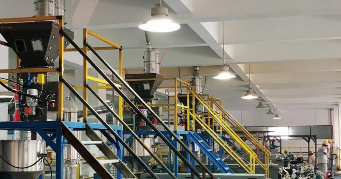 Plastic Pellet Dosing Dispenser Gravimetric Blender For Virgin Plastic ...