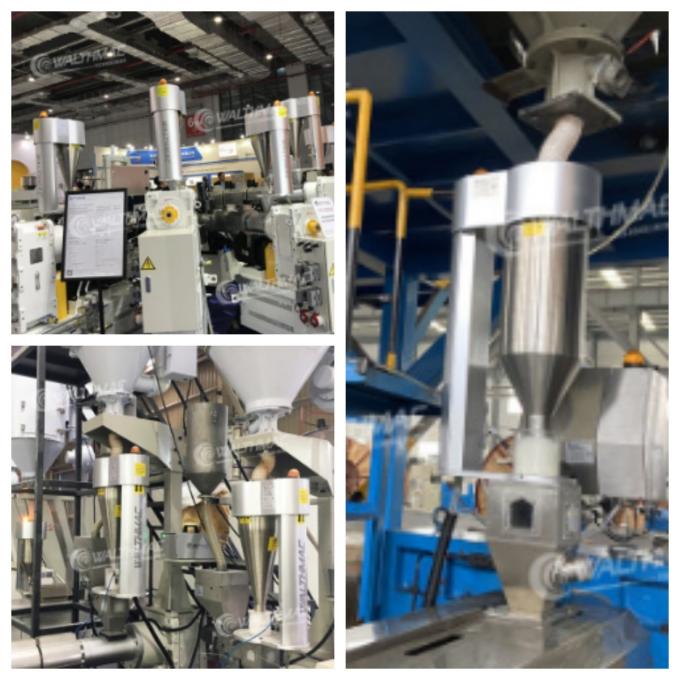HDPE Pipe Material Gravimetric Feeding System Connect With Extruder
